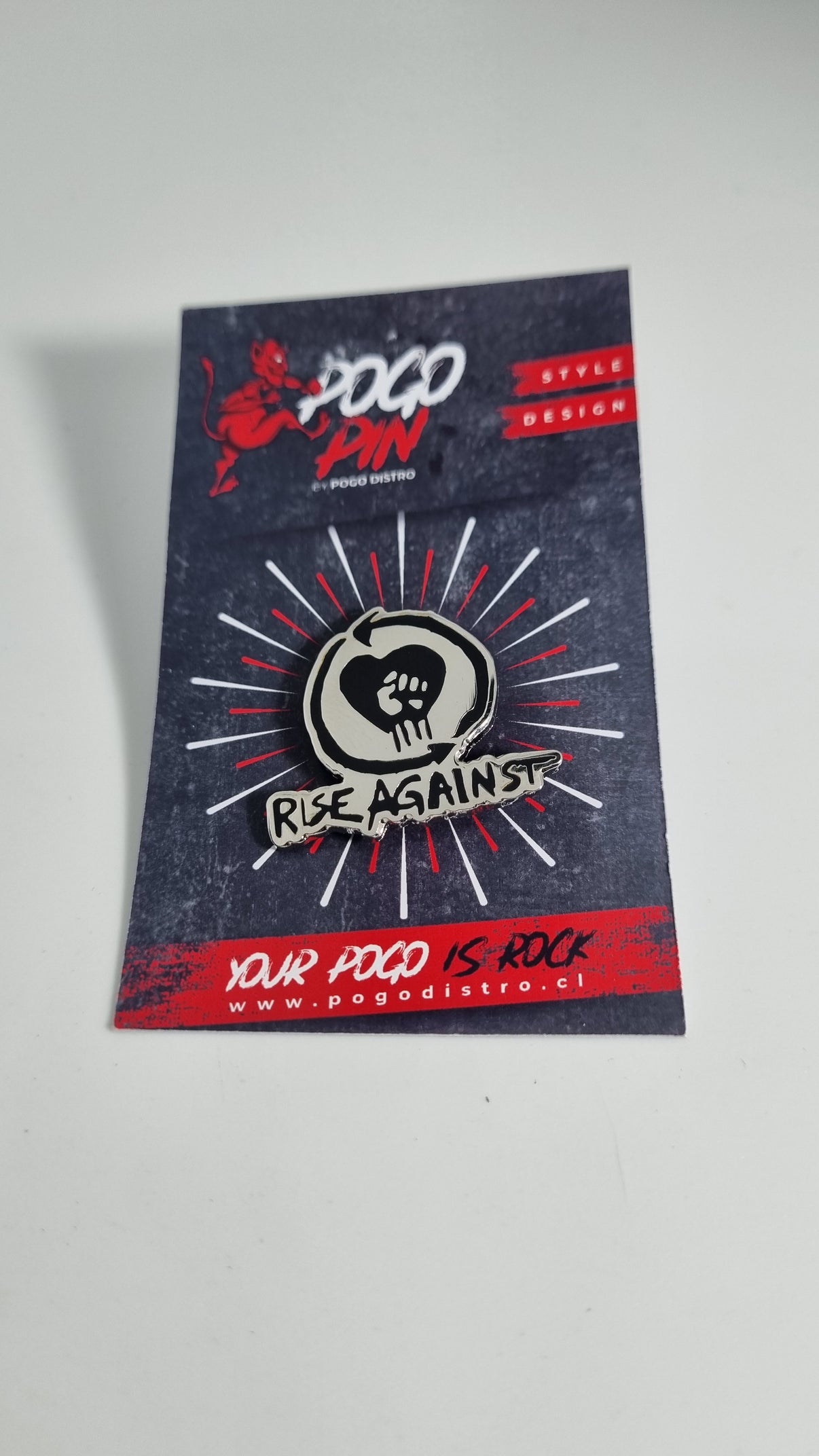 Pin Rise Against – Pogo Distro